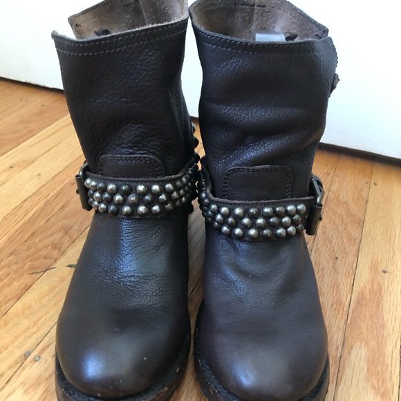Ash | Shoes | Ash Vicious Studded Motobiker Boots 75 | Poshmark
